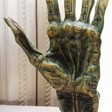 Alchemy Palmistry Hand, Alchemy Hand, Mummy Palmistry - Oddities For ...
