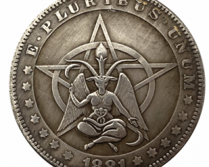 Baphomet Coin, Satanic Coin, Occult Items - Oddity Store Online ...