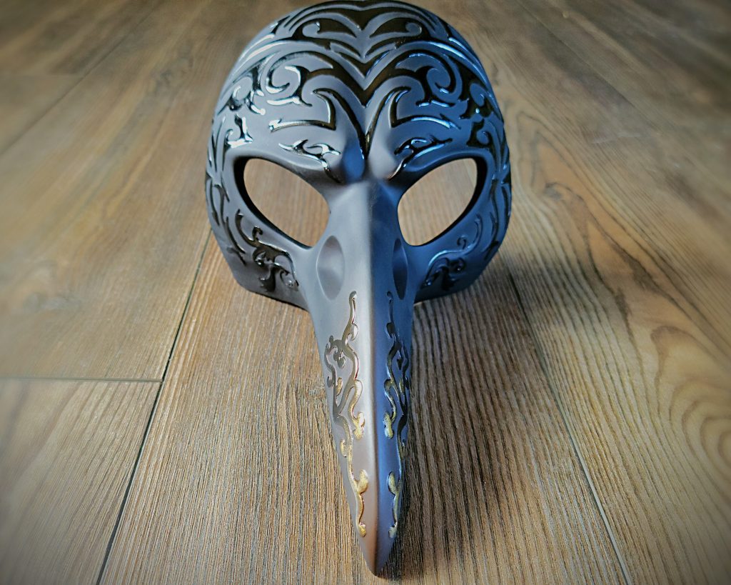 Raven Gothic Masquerade Mask, Crow Mask Wall Plaque - Oddities For Sale ...