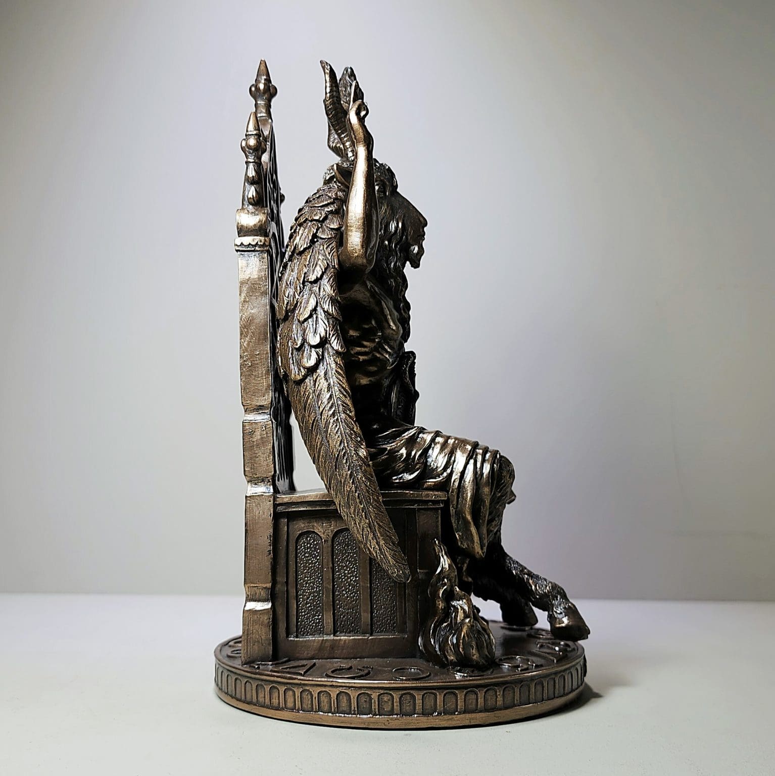 Large Baphomet Bronze Statue, Devil Statue, Altar Piece - Oddities For ...