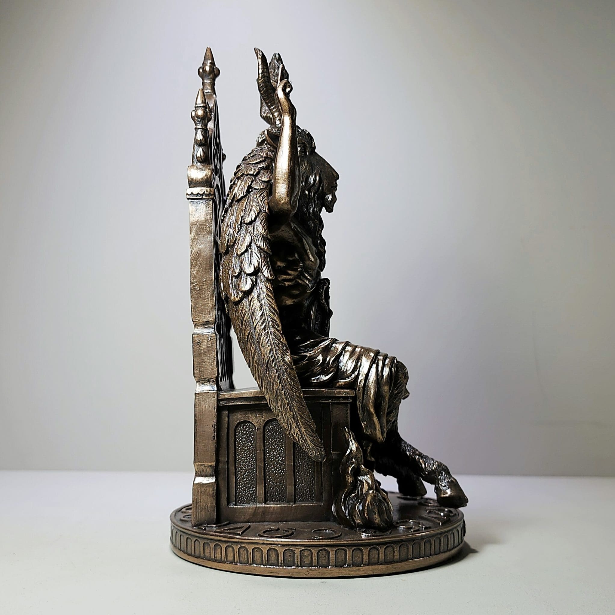 Large Baphomet Bronze Statue, Devil Statue, Altar Piece - Oddities For ...