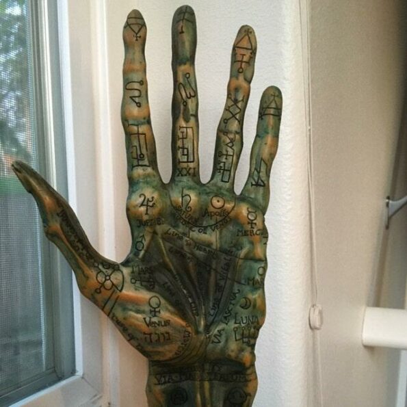 Alchemy Palmistry Hand, Alchemy Hand, Mummy Palmistry - Oddities For ...