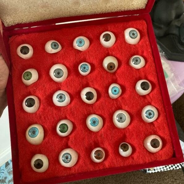 Prosthetic Human Eyes, Vintage Style Acrylic Fake Eyes, Oddities ...