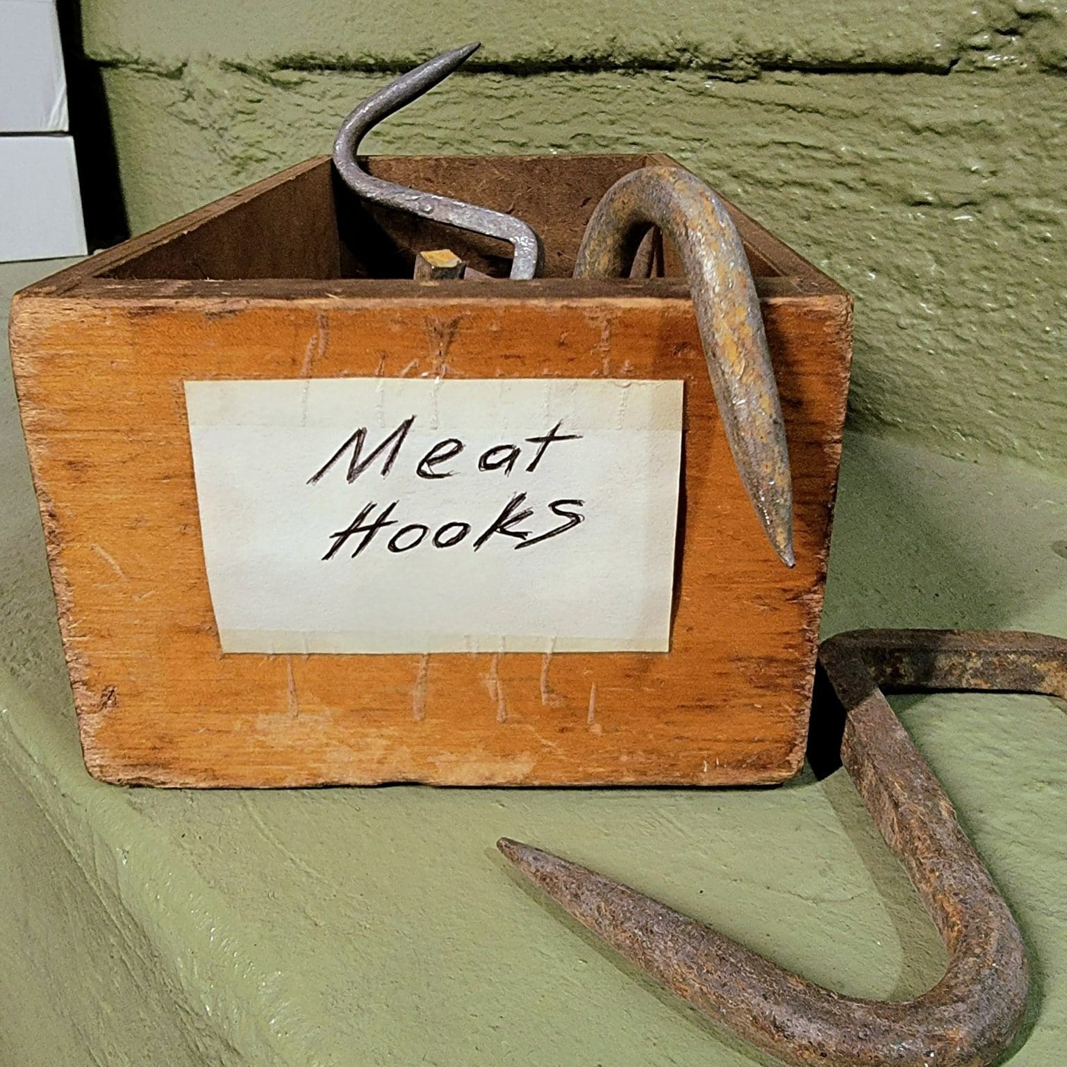Antique Metal Meat Hook - Oddities For Sale has unique