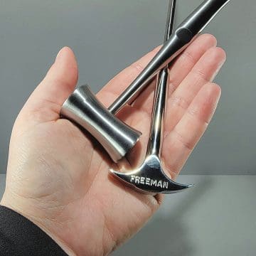 Lobotomy Tool, Orbitoclast and Hammer, Vintage Style Medical Tool ...