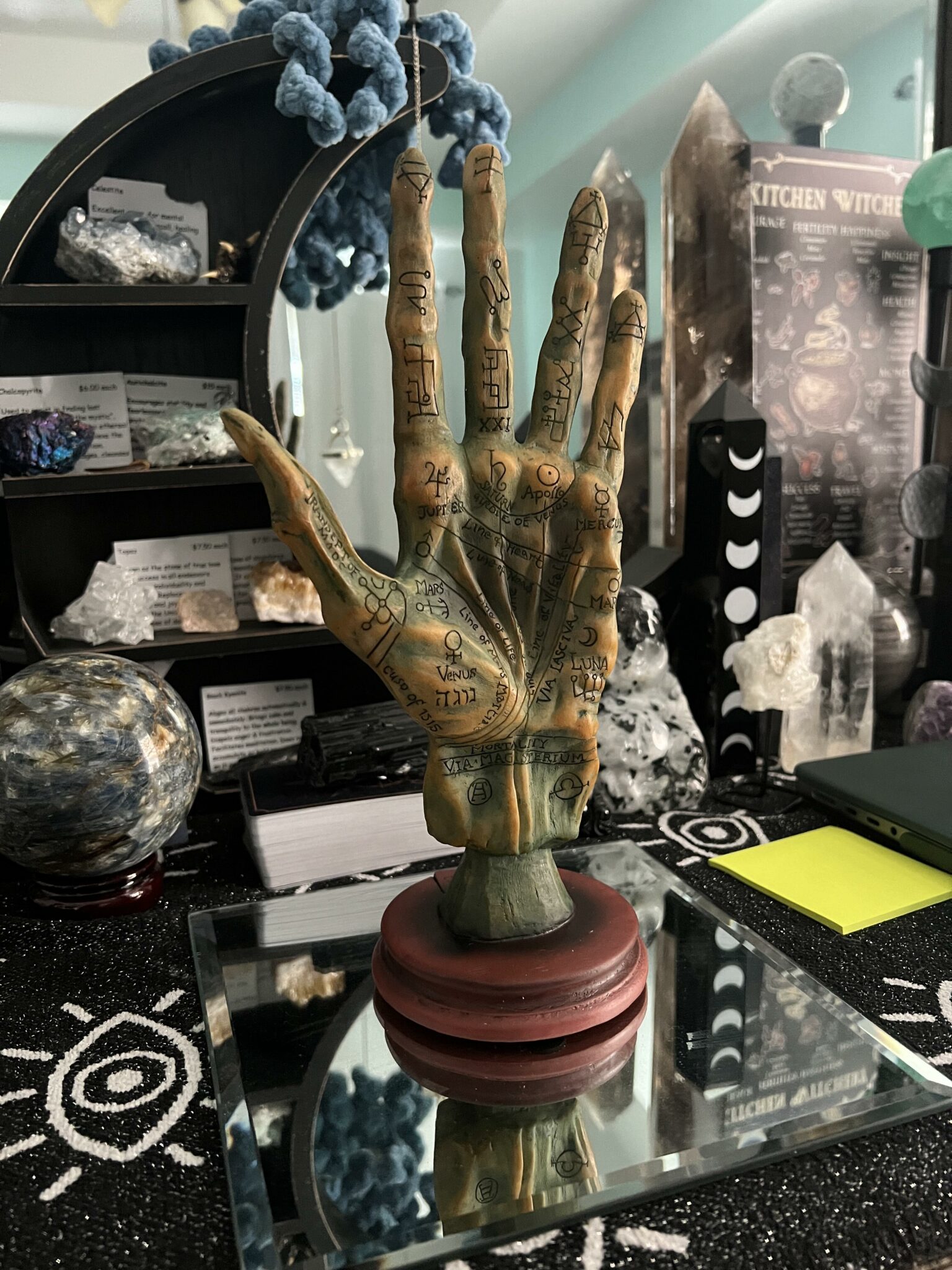 Alchemy Palmistry Hand, Alchemy Hand, Mummy Palmistry - Oddities For ...