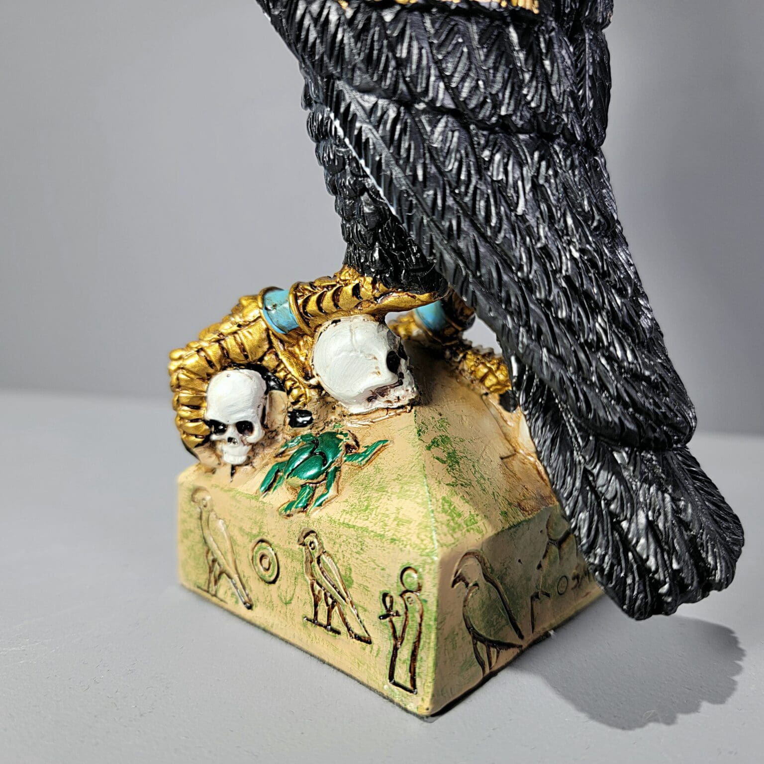 Egyptian Statue of Ra, Falcon Sun God - Oddities For Sale has unique