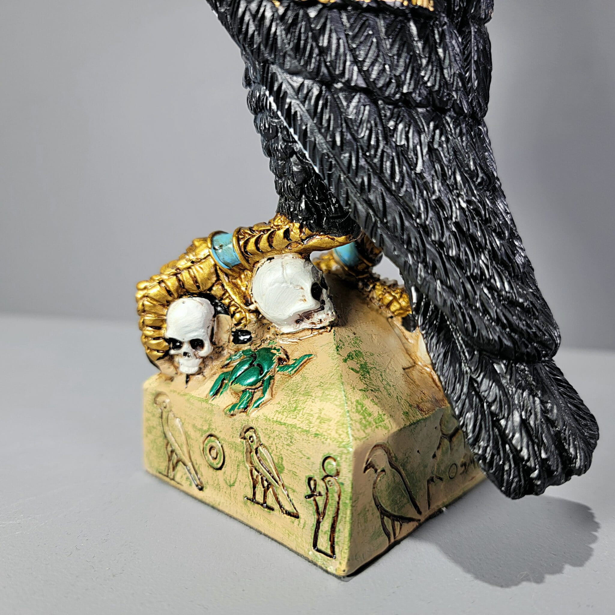 Egyptian Statue of Ra, Falcon Sun God - Oddities For Sale has unique