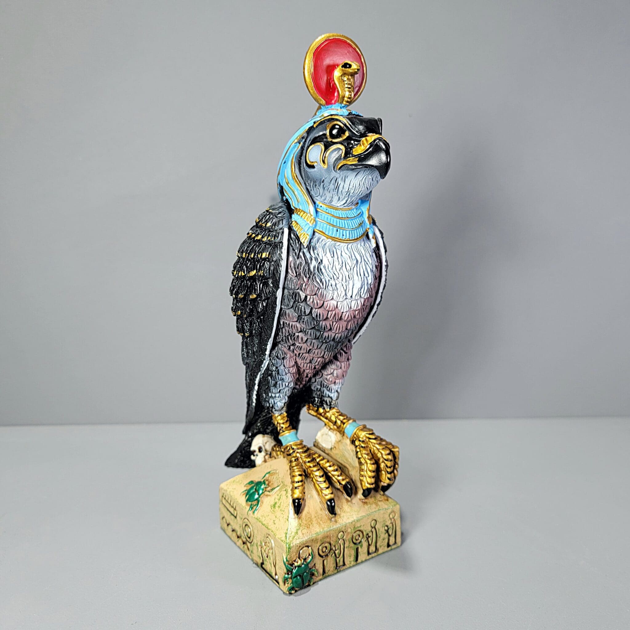 Egyptian Statue of Ra, Falcon Sun God - Oddities For Sale has unique