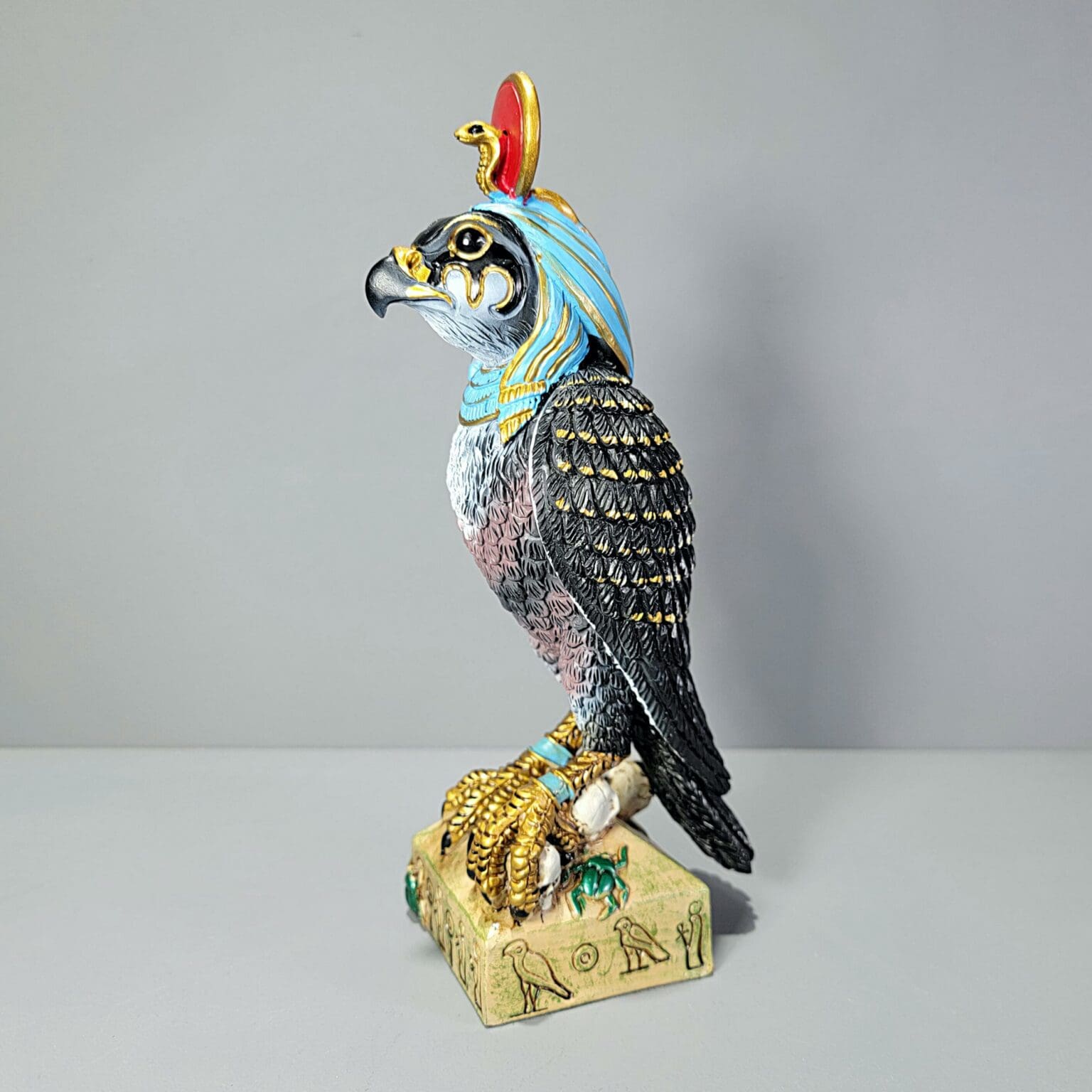 Egyptian Statue of Ra, Falcon Sun God - Oddities For Sale has unique