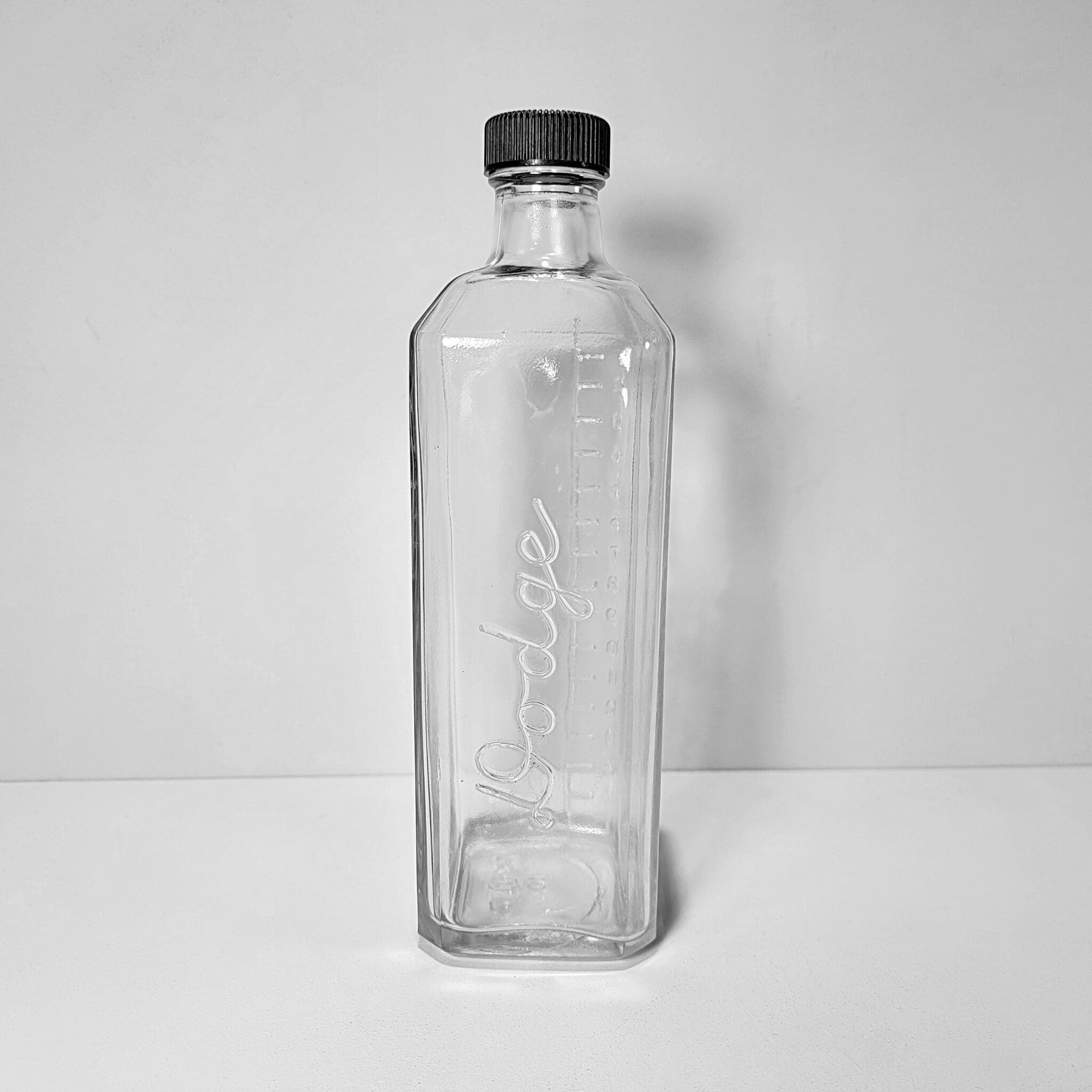 Vintage Embalming Fluid Glass Bottle, Dodge - Oddities For Sale has unique