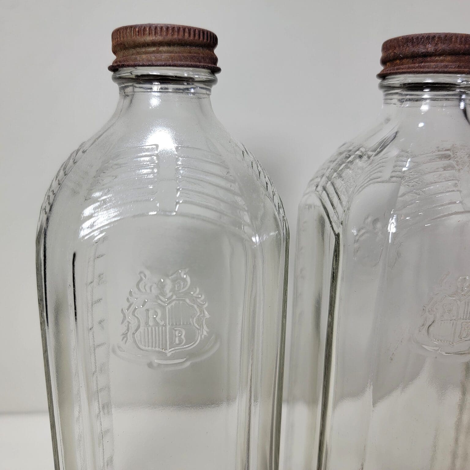 Vintage Embalming Fluid Glass Bottle, Royal Bond - Oddities For Sale ...