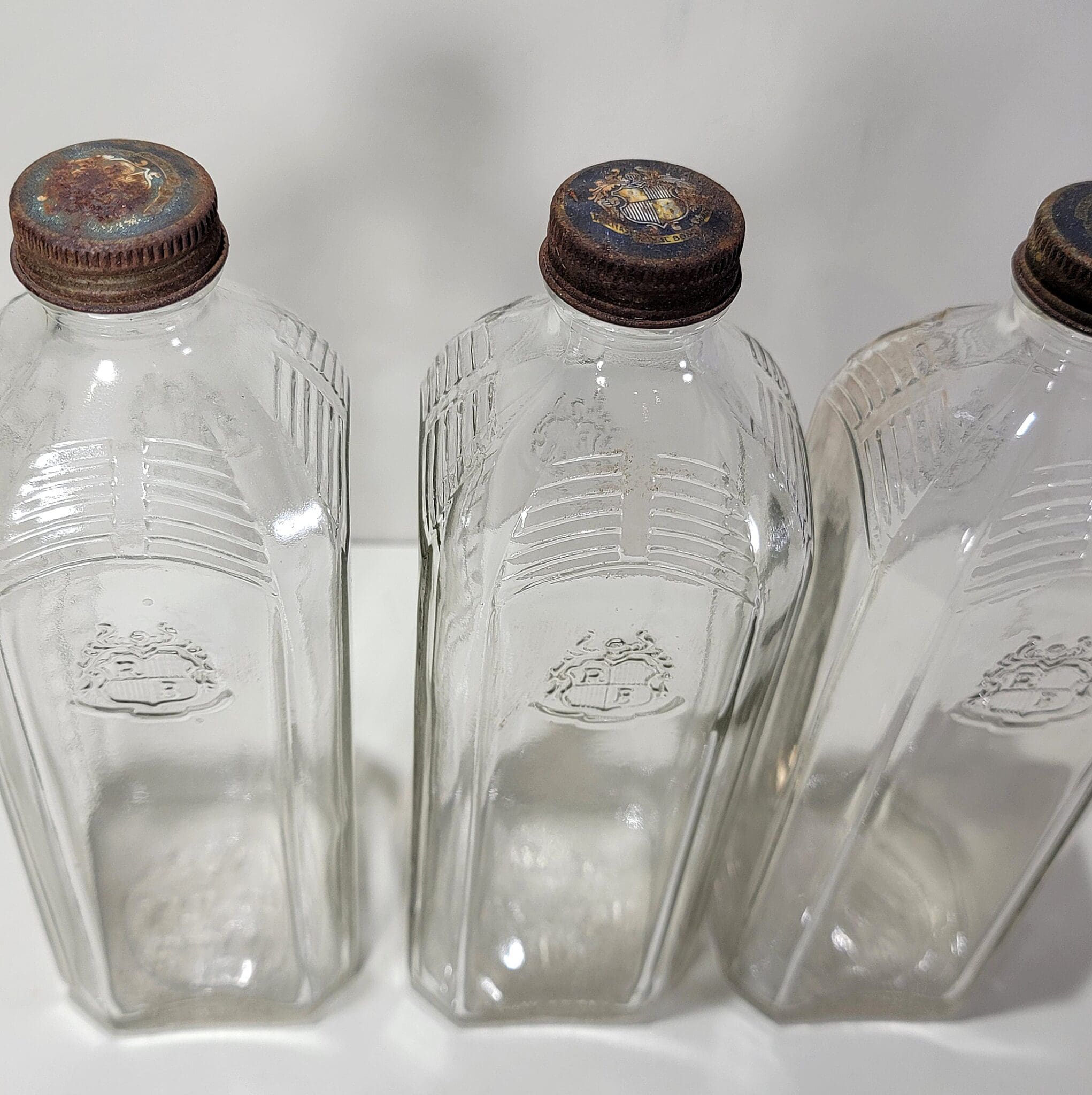 Vintage Embalming Fluid Glass Bottle, Royal Bond - Oddities For Sale ...