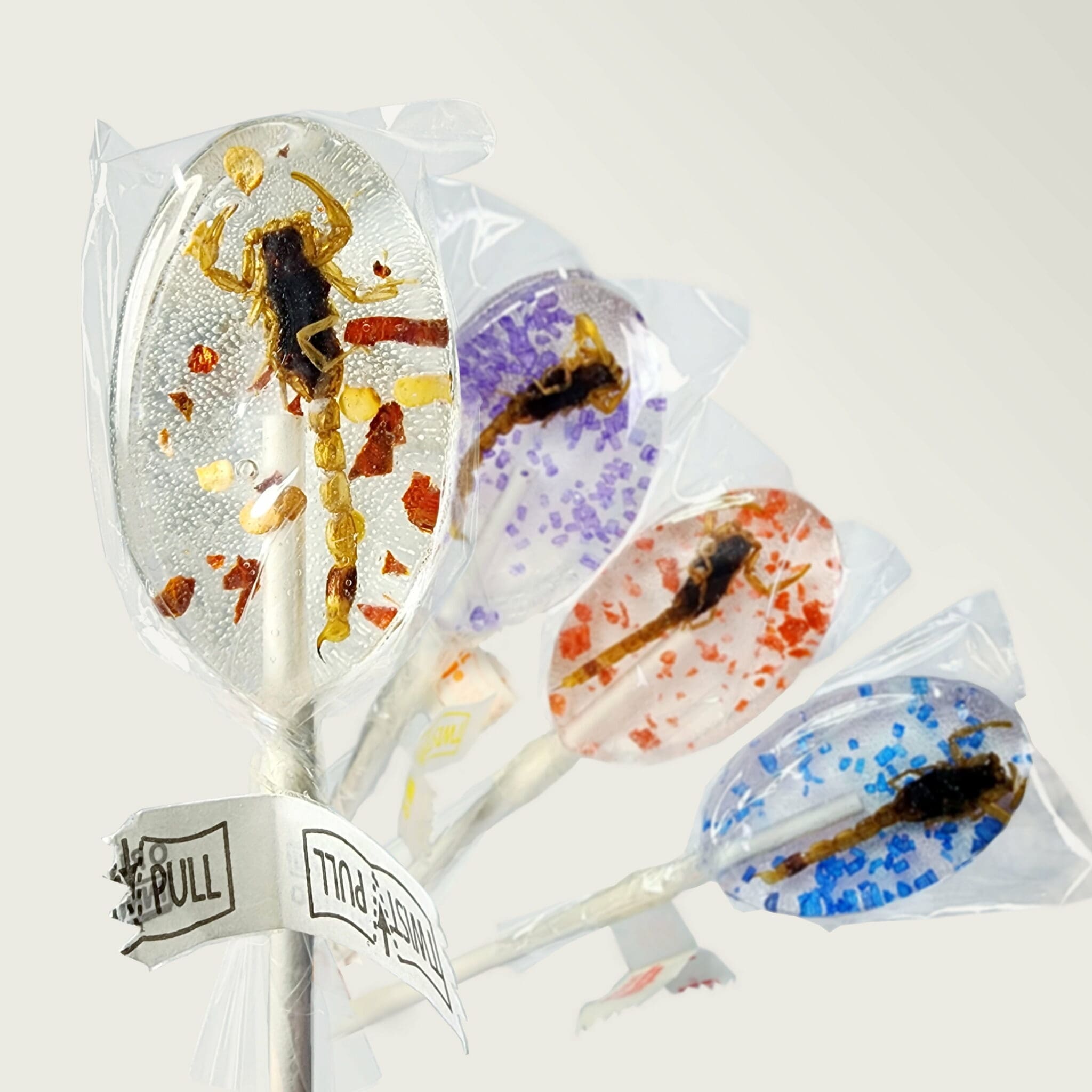 Real Scorpion Lollipop Variety Pack - Oddities For Sale has unique